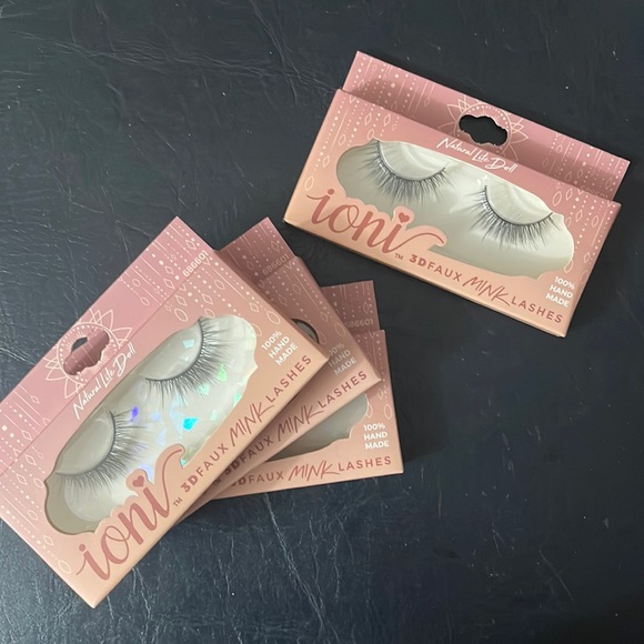 Ioni | Makeup | Ioni 3d Faux Mink Lashes 4 Pair | Poshmark